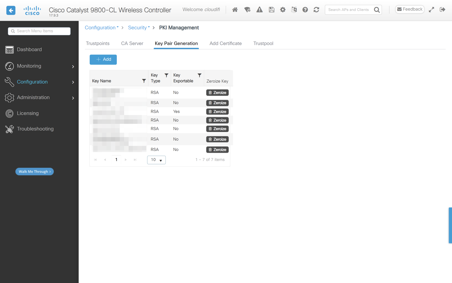 How to add a certificate on a Cisco WLC 9800 – Cloudi-Fi Knowledge Base