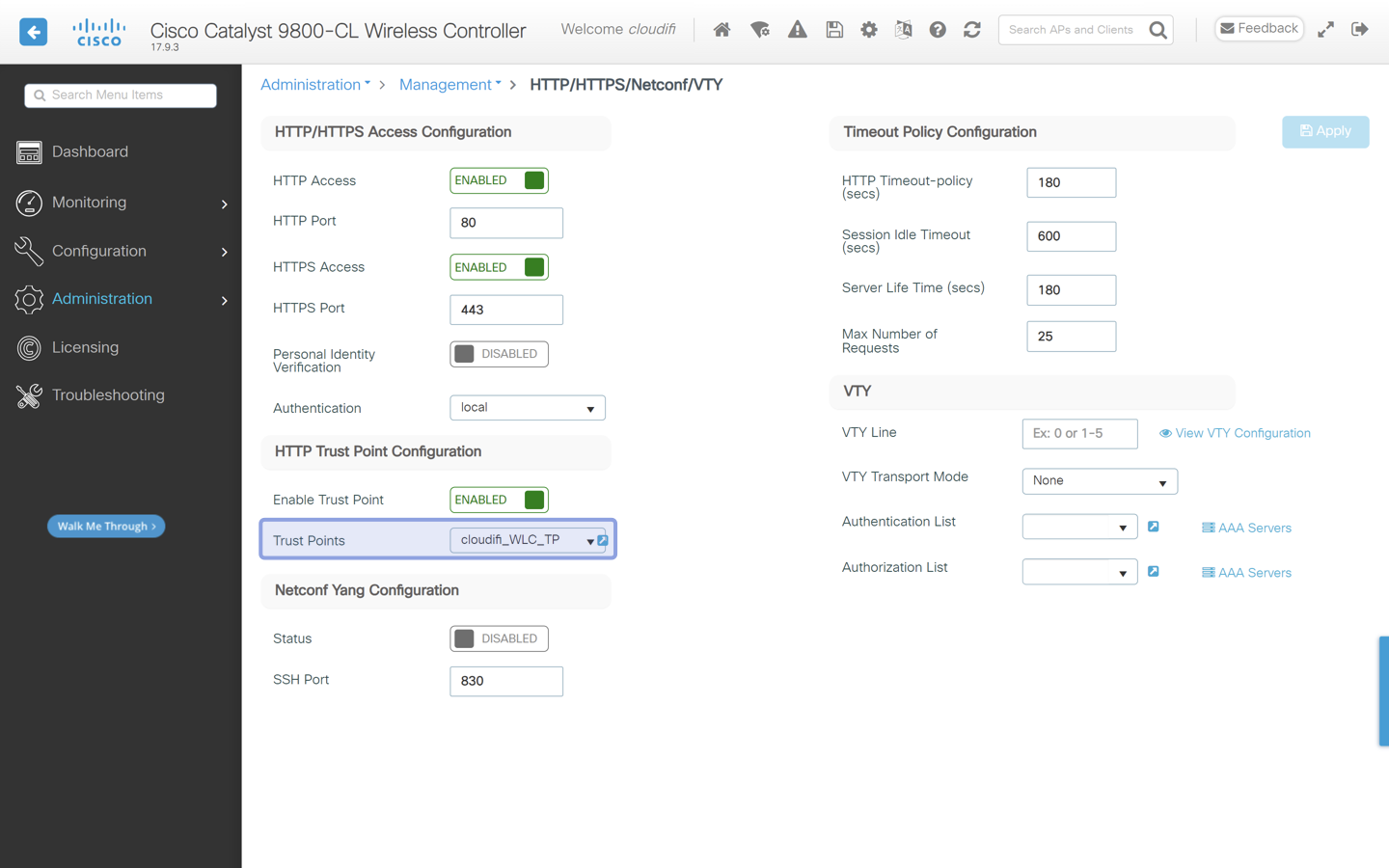 How to add a certificate on a Cisco WLC 9800 – Cloudi-Fi Knowledge Base