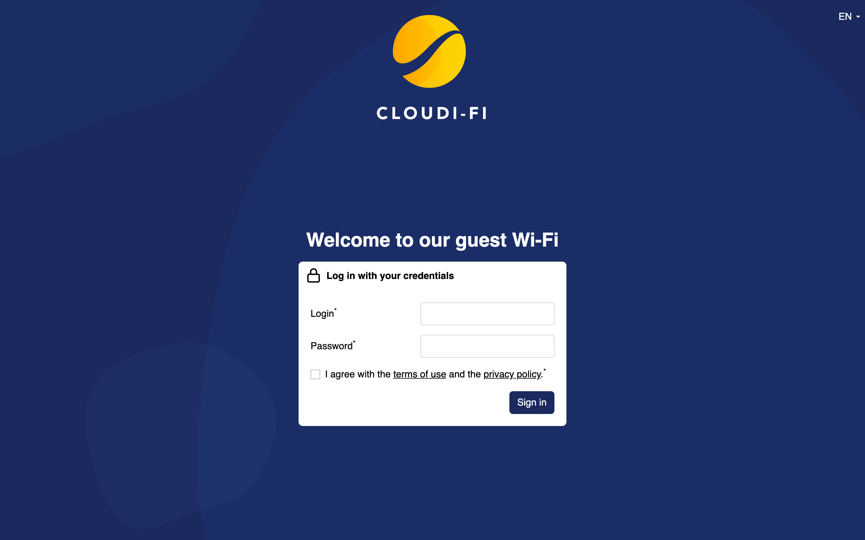 How to authenticate your visitors with login/password method – Cloudi-Fi Knowledge Base